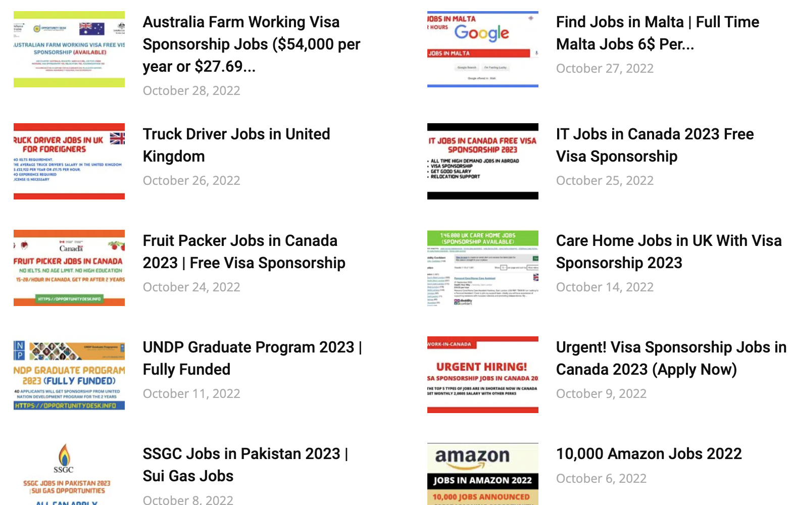 Announcement For The Followers Of Opportunity Desk! Opportunity Desk ...